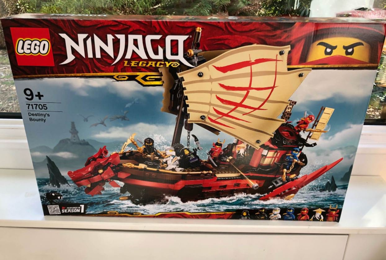 LEGO 71705 NINJAGO Legacy Destiny's Bounty Building Kit (1,781 Pieces)