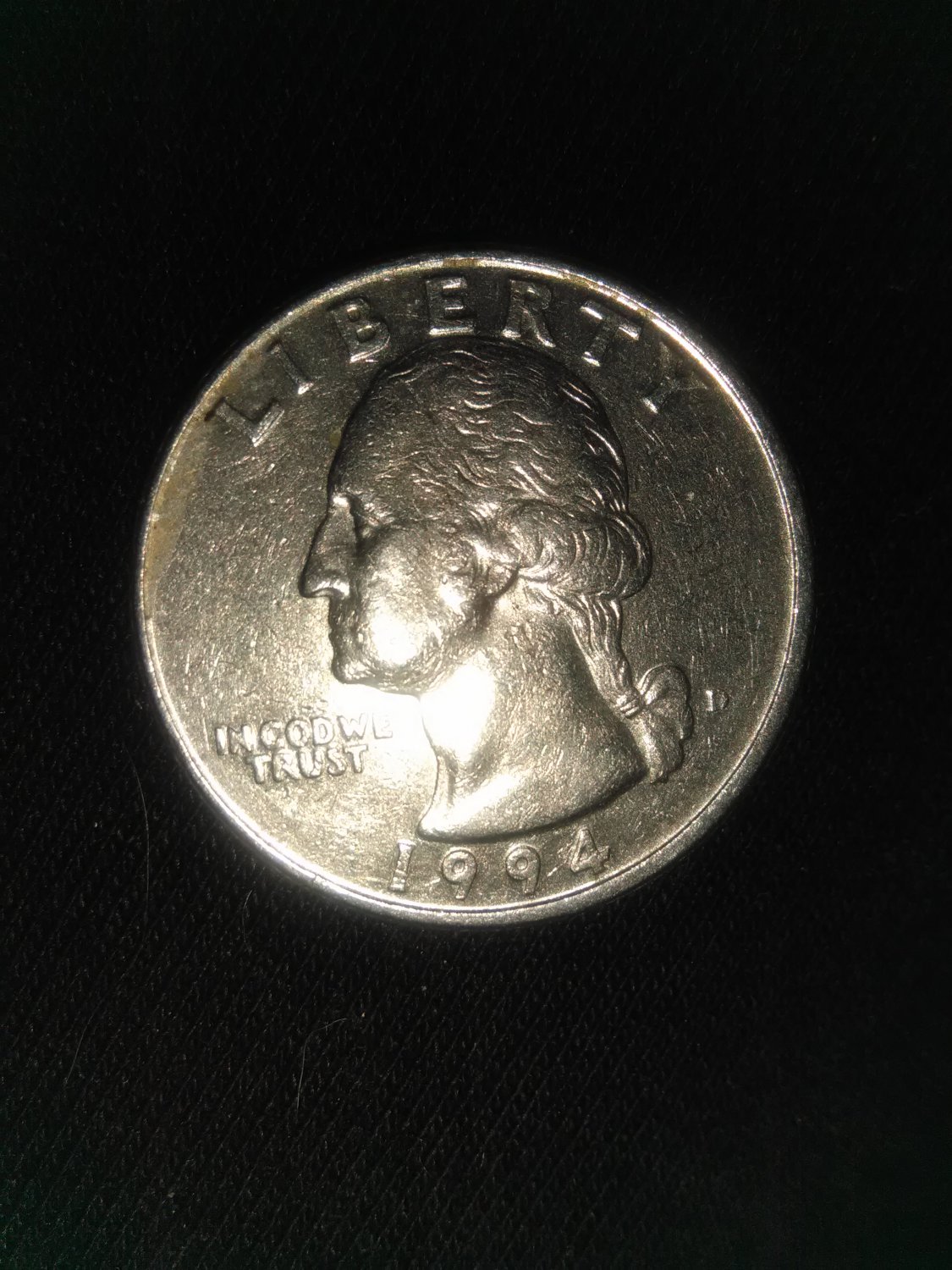 1994 D Washington Quarter Error- Old Quarters For Sale
