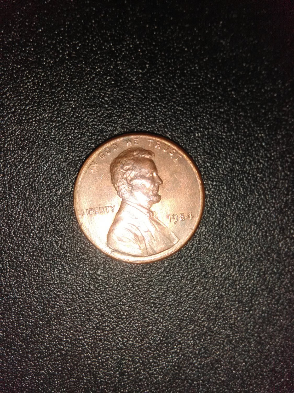 Rare 1984 Penny-Error Cents