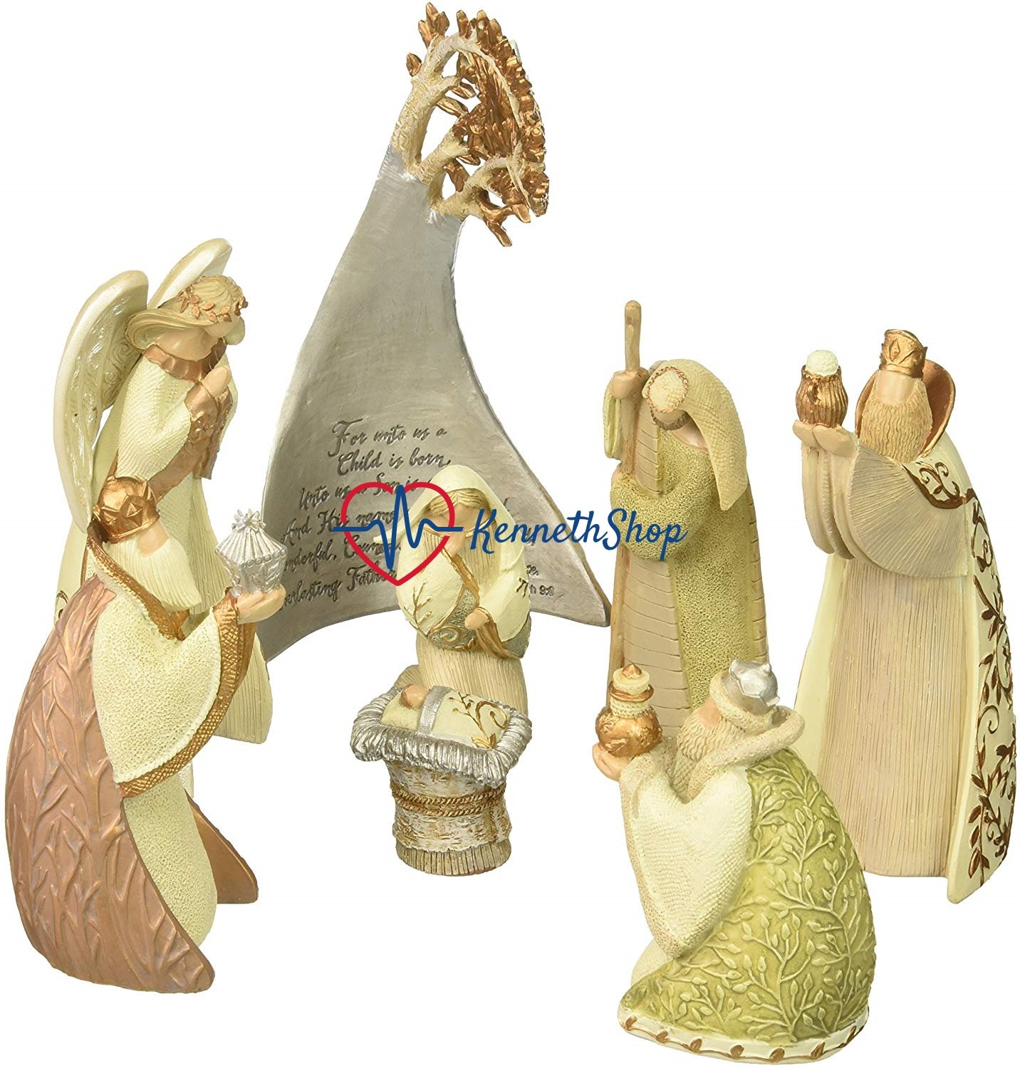Enesco Legacy of Love Nativity Figurine Set