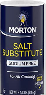 Morton Salt Substitute, No Sodium Salt Alternative for a Heart Healthy ...