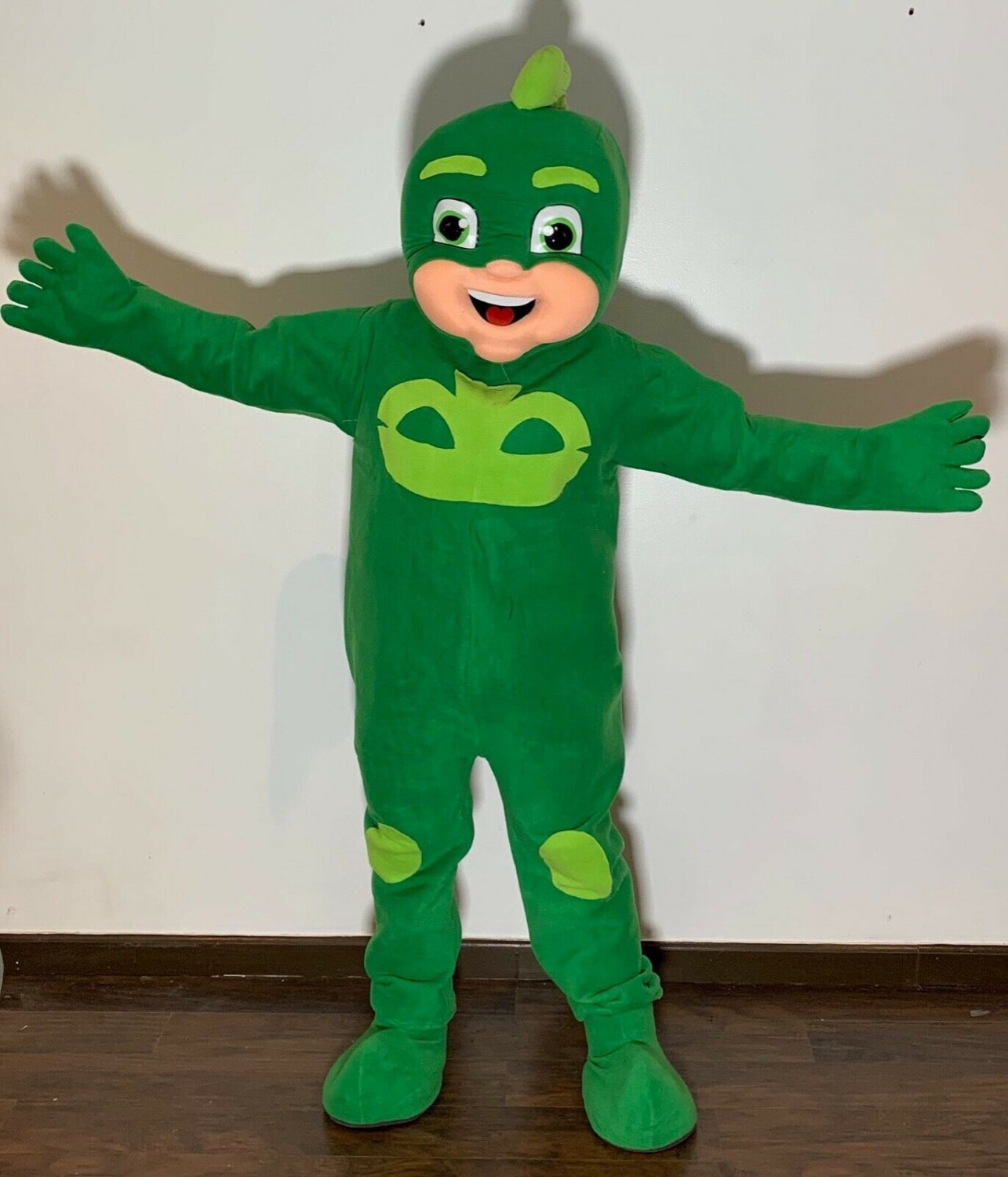 New PJ Masks Gekko Mascot Costume Suits Cosplay Party Adults Catboy ...