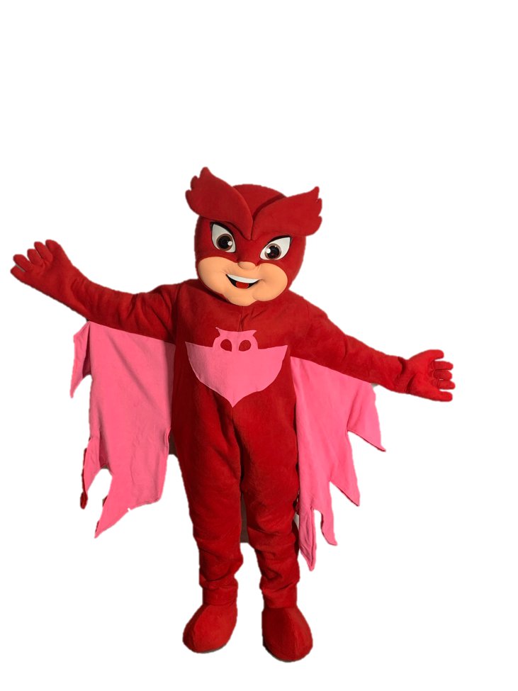 New PJ Masks Owlette Mascot Costume Suits Cosplay Party Adults Catboy ...