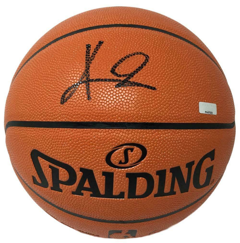 Kyrie Irving Signed 2019 All Star Money Ball Spalding Basketball LE/19 ...