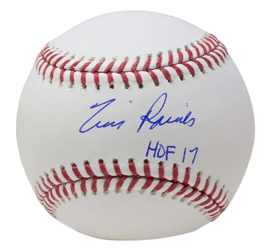 Tim Raines Montreal Expos Signed Official MLB Baseball HOF 17 Inscribed JSA