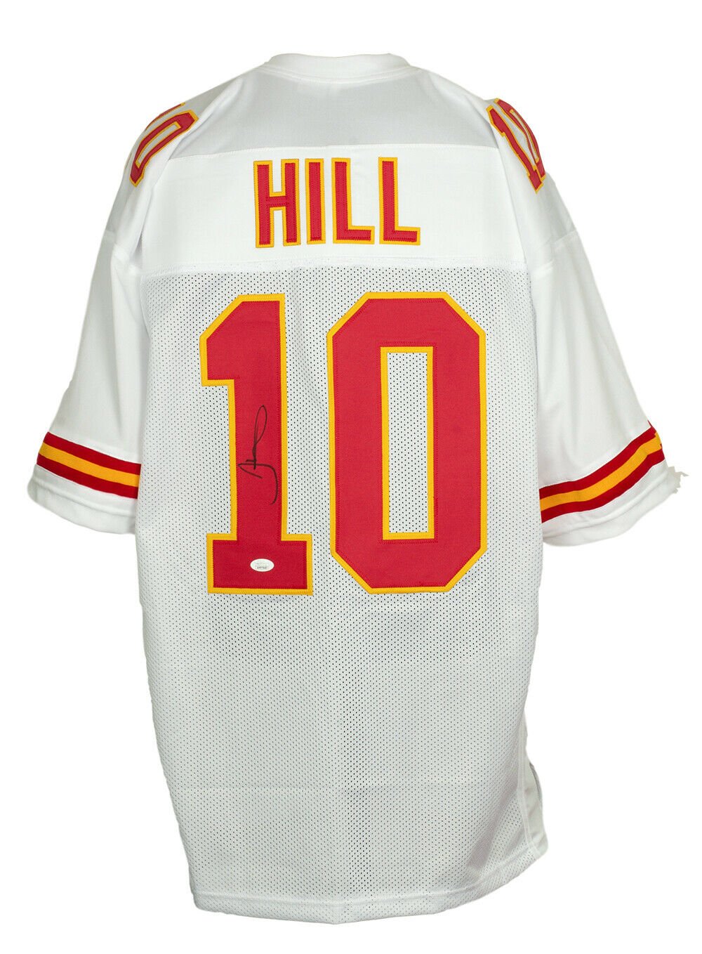 Tyreek Hill Signed Custom Pro-Style White Football Jersey JSA
