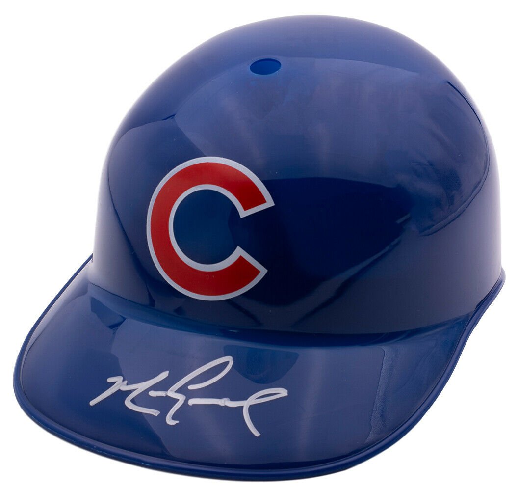 Mark Grace Signed Full Size Replica Chicago Cubs Batting Helmet JSA