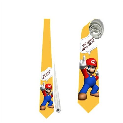 Necktie super mario you name it we ve got it seller tie