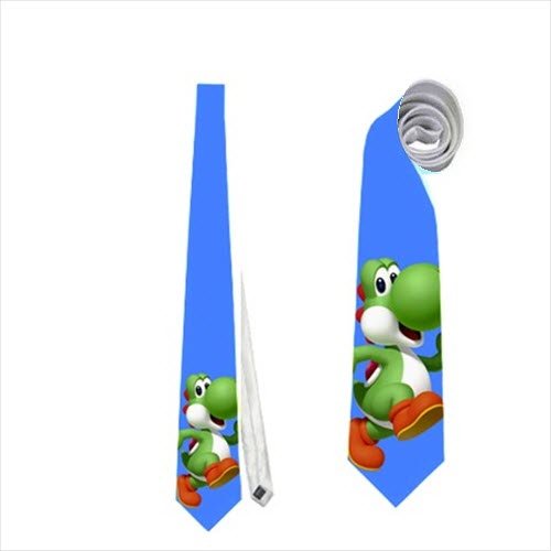 Necktie super mario yoshi funny tie