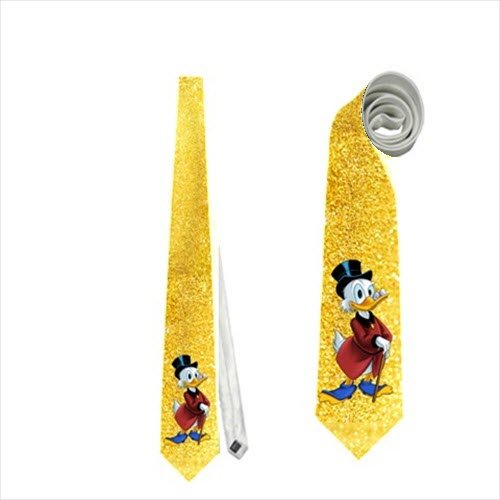 Necktie uncle scrooge mcduck vault gold greedy duck tales