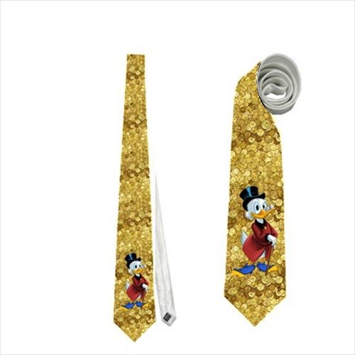 Necktie uncle scrooge mcduck vault gold greedy duck tales