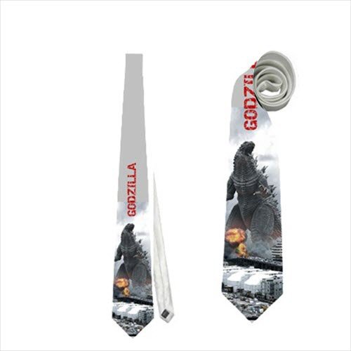 Necktie godzilla mutant monster tie roleplay cosplay wedding