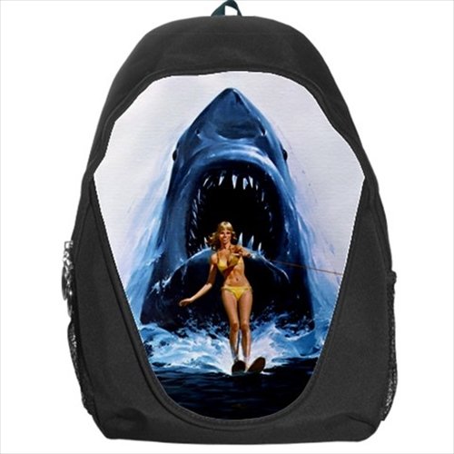 jaws megalodon shark backpack