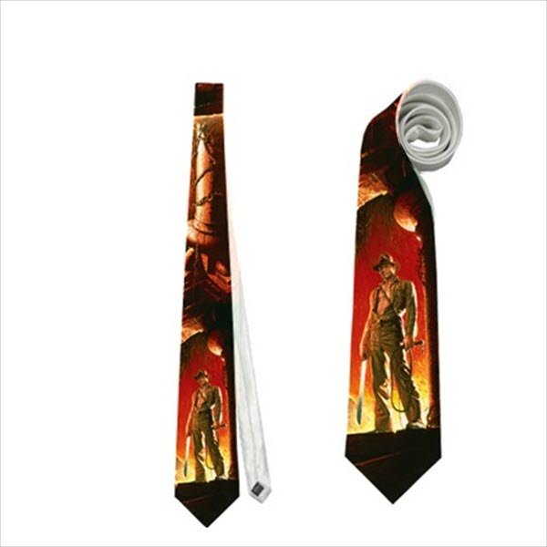 Necktie indiana jones adventurer archaeologist