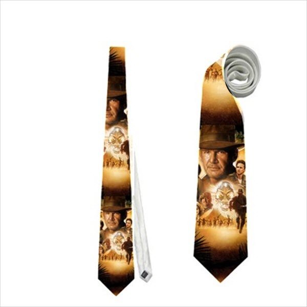 Necktie indiana jones adventurer archaeologist