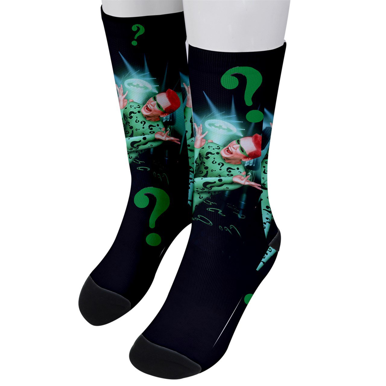 Socks riddler batman question mark