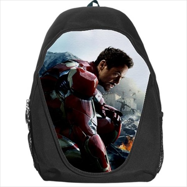 Avengers iron man backpack bookbag