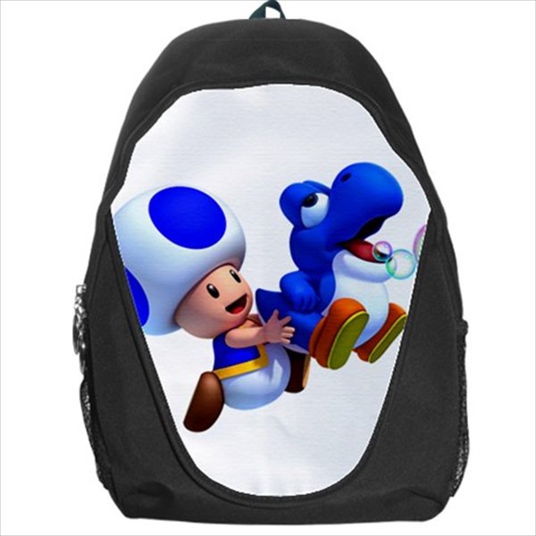 backpack super mario yoshi toad