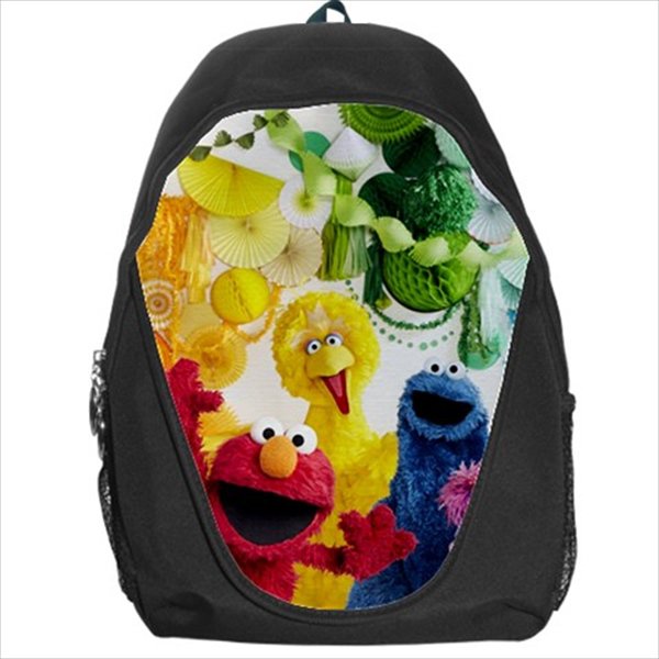 backpack the big bird sesame street elmo cookie monster