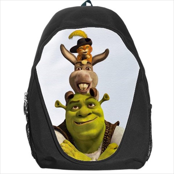 backpack shrek donkey puss in boots school bag