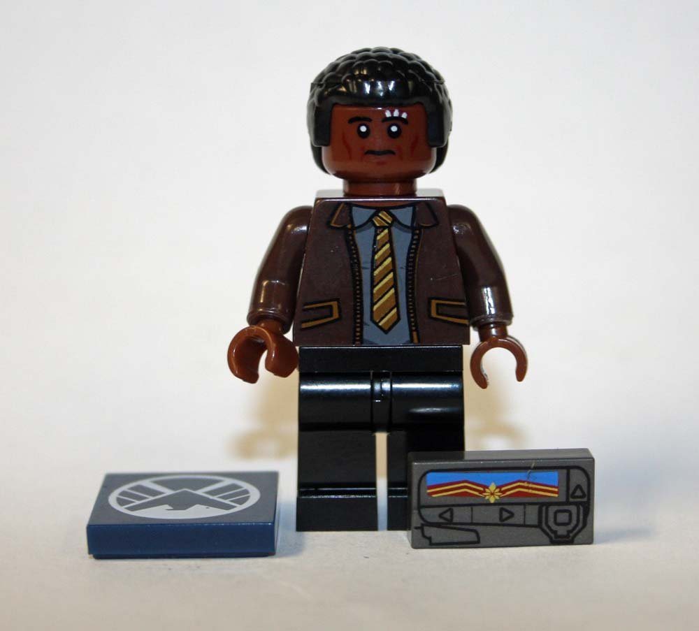 Nick Fury Captain Lego Compatible Minifigure Bricks From US