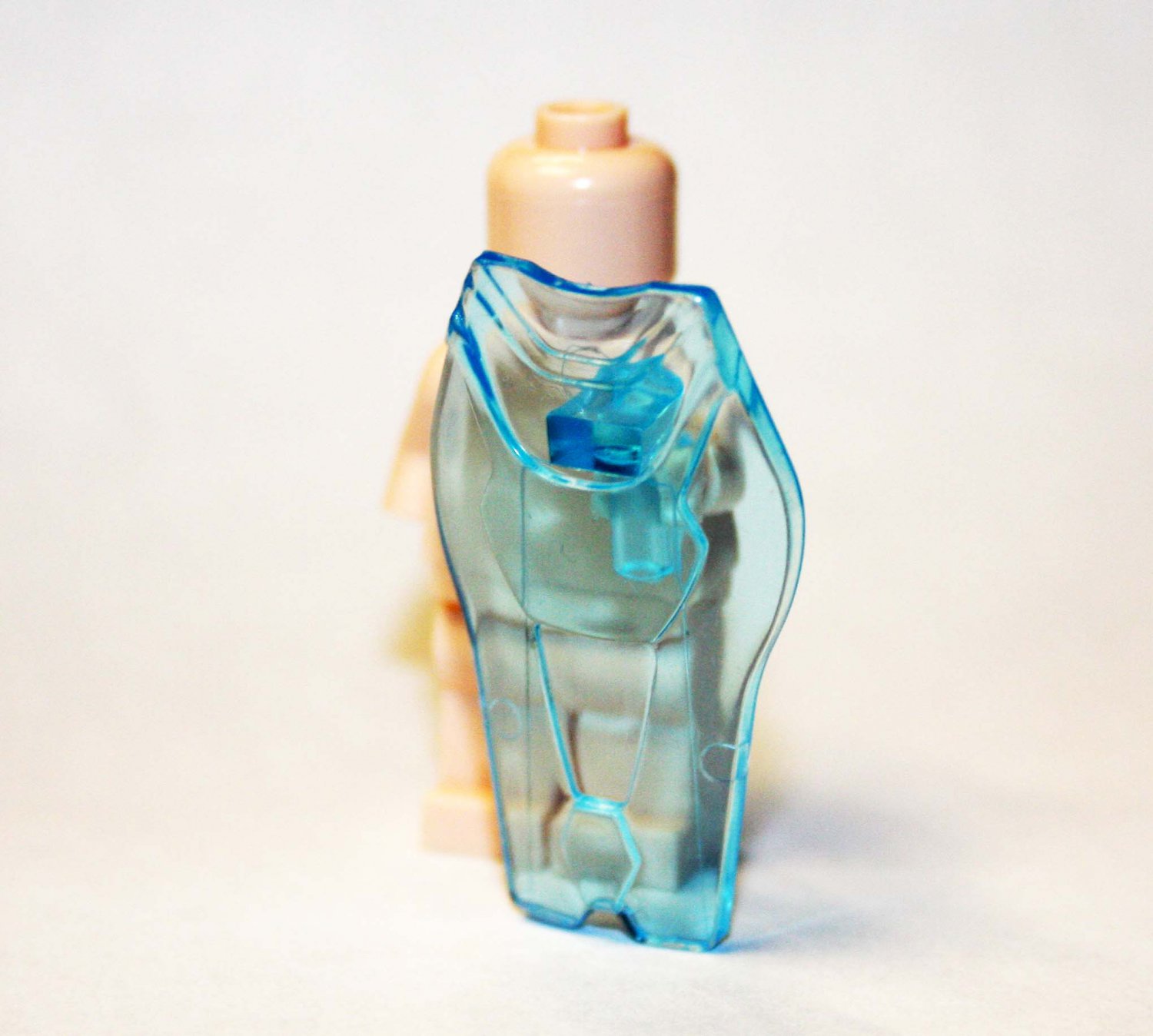 Clear Blue ICE Handheld Shield Weapon Lego Compatible Minifigure Toys