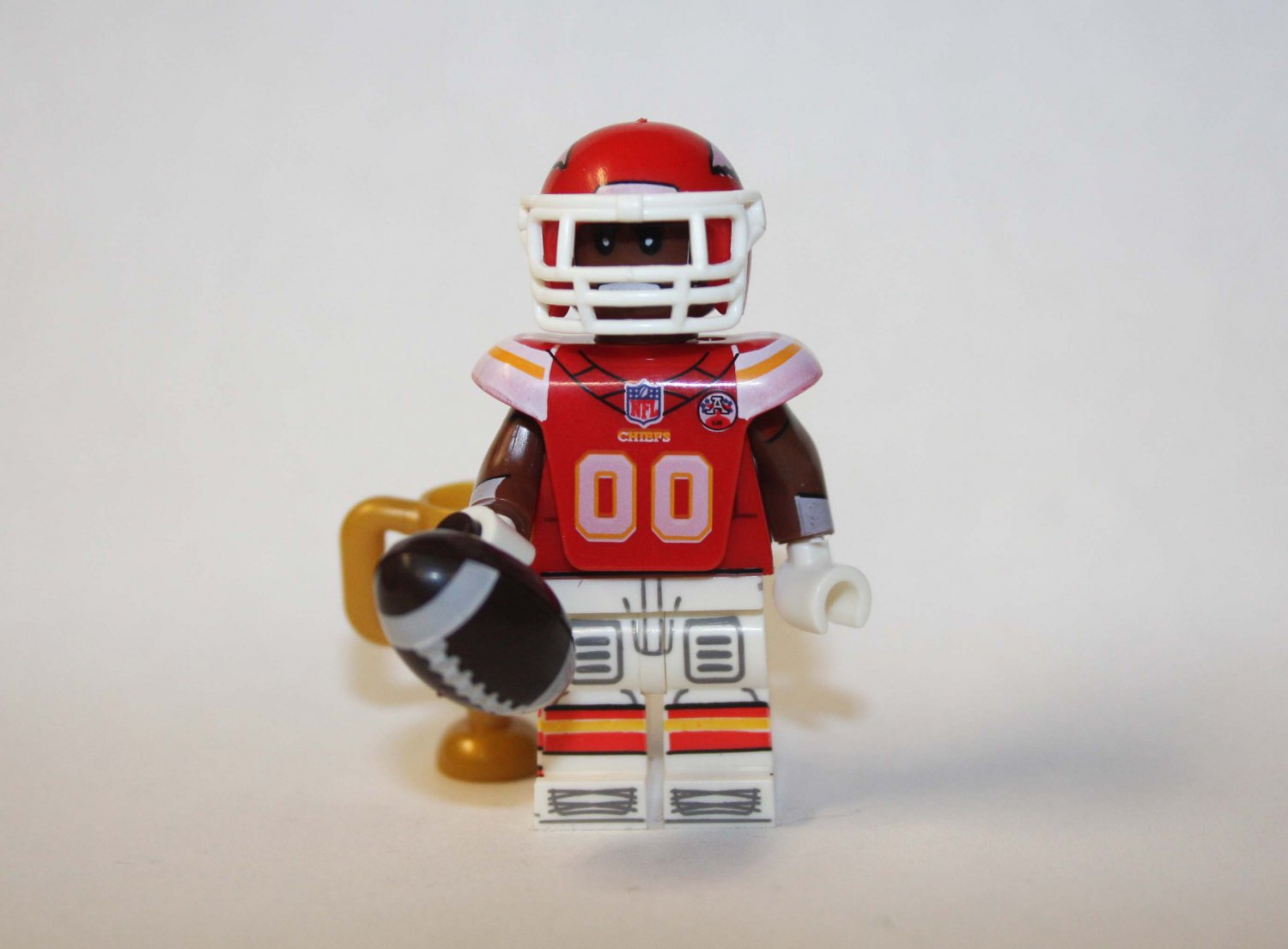Kansas City Chiefs Football NFL Player Lego Compatible Minifigure Toys