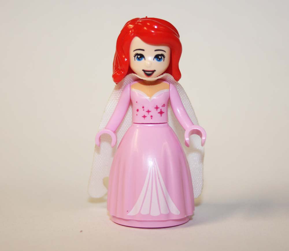 Ariel Little Mermaid Pink Dress Disney Princess Lego Compatible Minifigure Toys