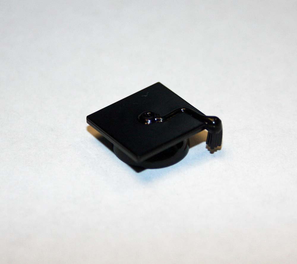 Graduation Student School Cap hat for Lego Compatible Minifigure Toys