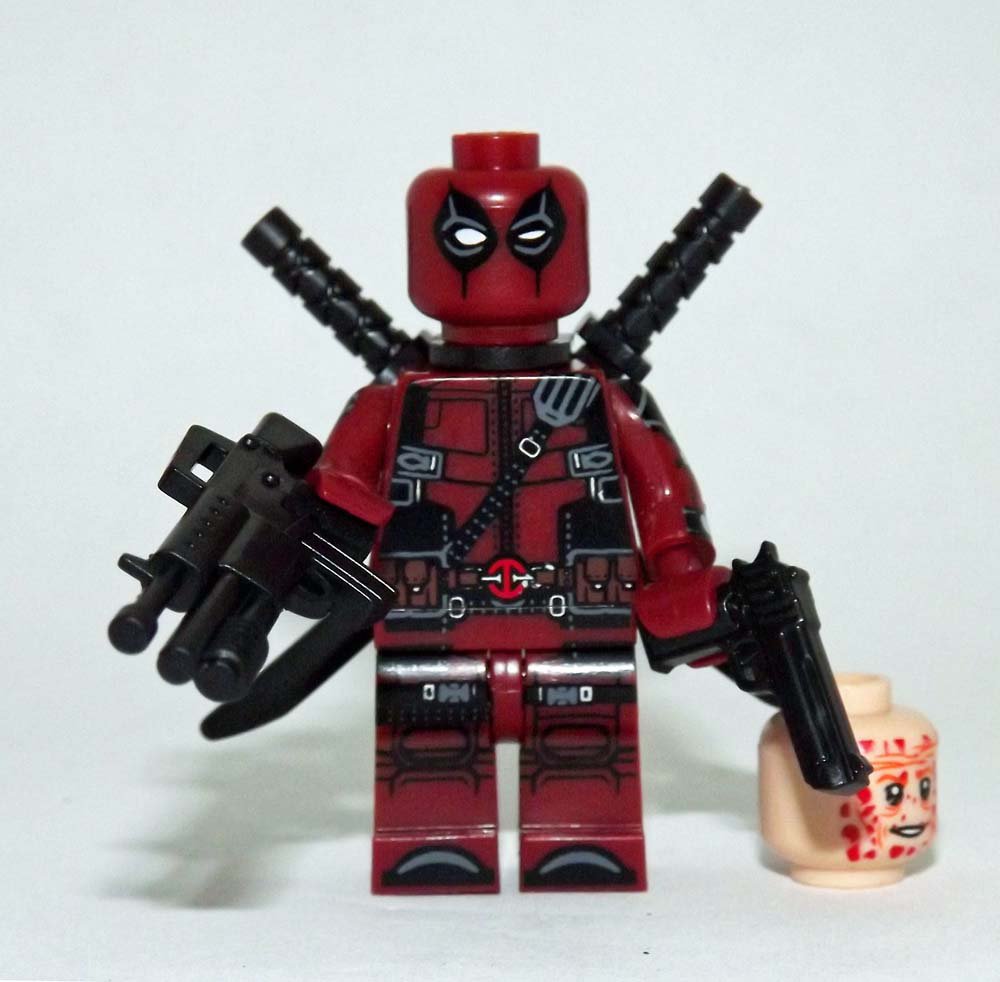 Deadpool Marvel Movie Main Lego Compatible Minifigure Toys