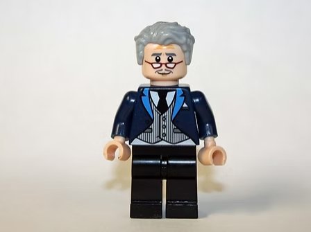 Building Block English Butler Minifigure
