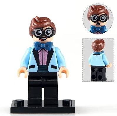 Building Block Robin Dick Grayson in Tuxedo Minifigure