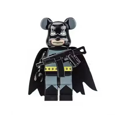 Building Block Batman Bearbricks Cartoon Minifigure