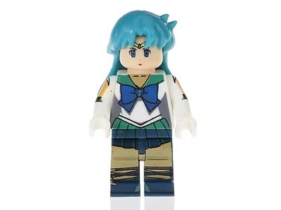 Building Block Sailor Neptune Sailor Moon Cartoon Comic Minifigure