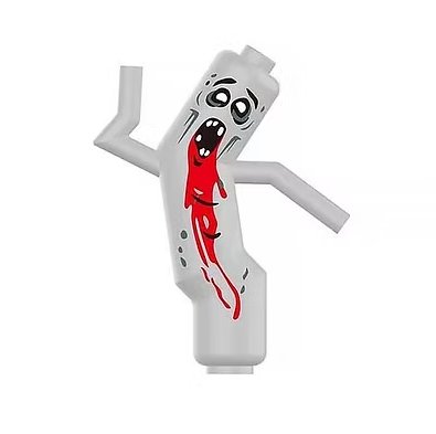 Building Block Horror Zombie Air Dancer Inflatable Dancing Man Cartoon ...