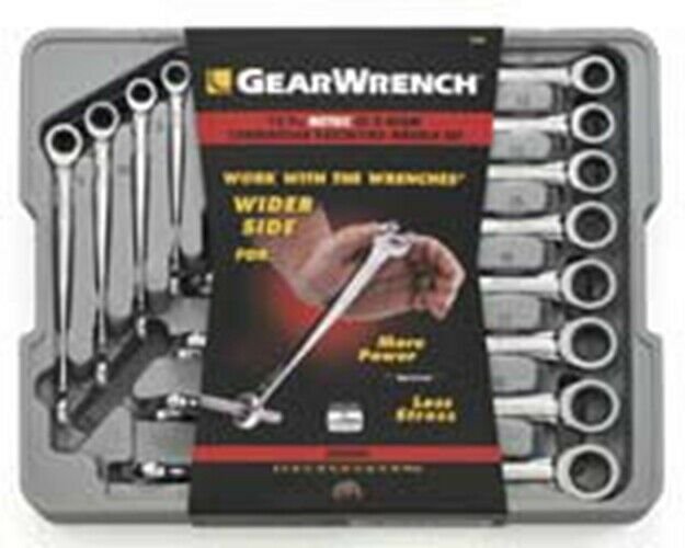 GEARWRENCH 12 Piece X-Beam GearWrenchMetric Set KD85888