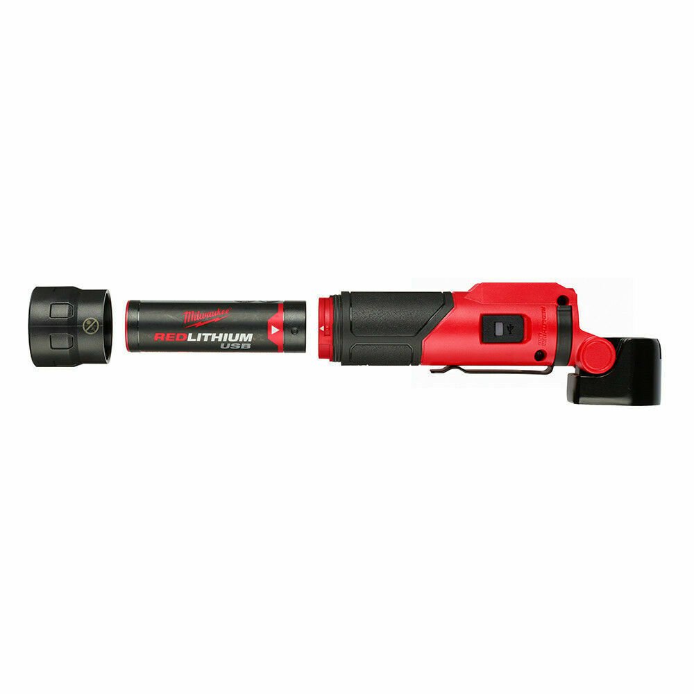 Milwaukee 2113-21 500 Lumen Redlithium USB Rechargeable Pivoting Flashlight