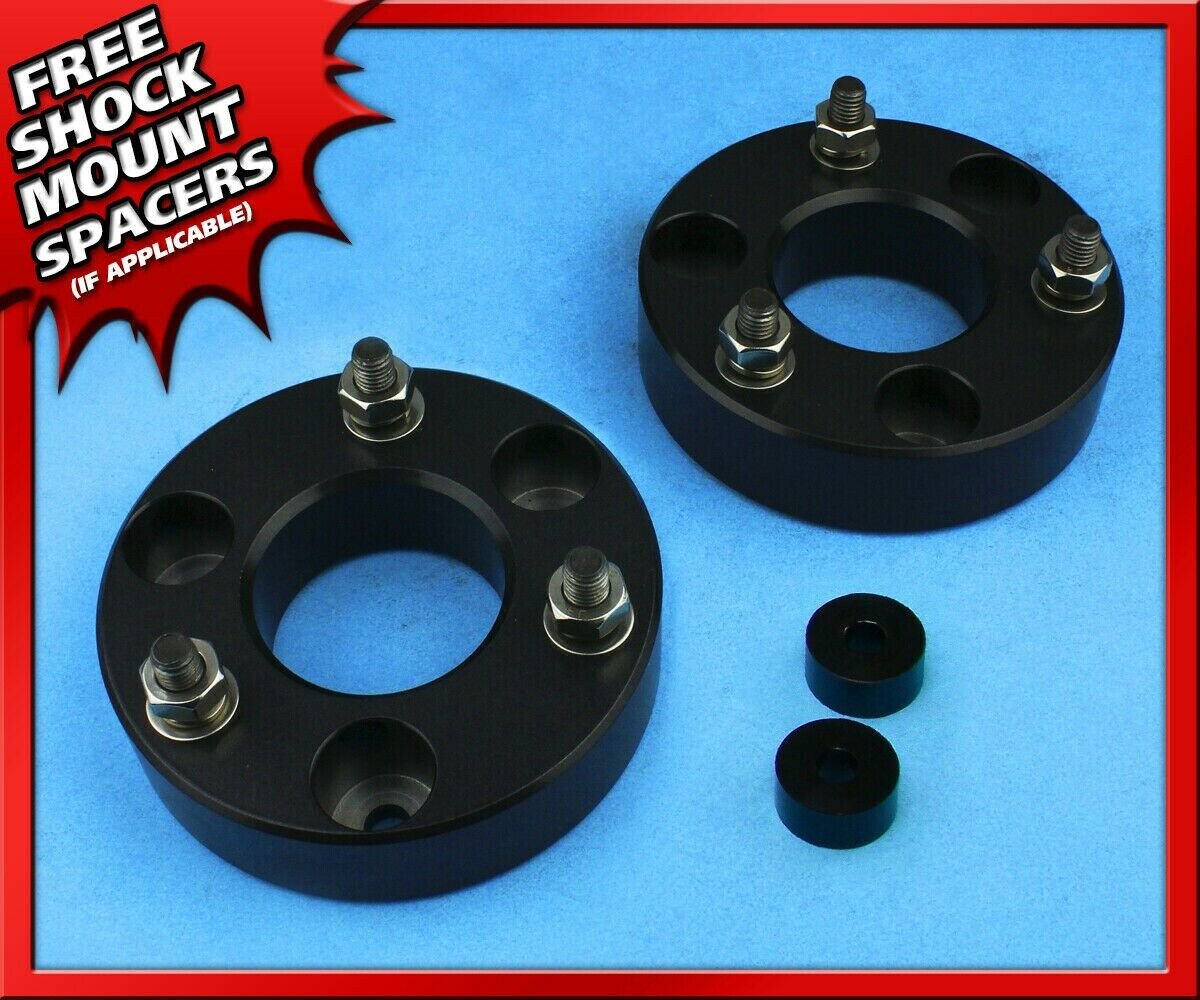 For 04-10 Infiniti QX56 3" Front Lift Kit Anodized Black Aluminum 4x2 4x4