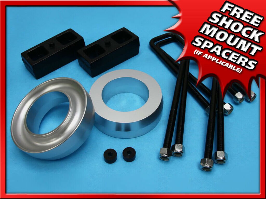 3" FT Billet + 1.5" Steel Lift Kit 88-99 Chevy GMC C2500 C3500 2WD w ...