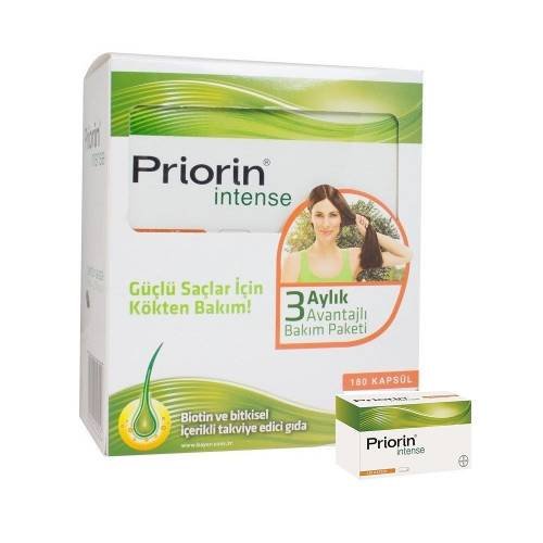 Bayer Priorin Intense 180 Capsules