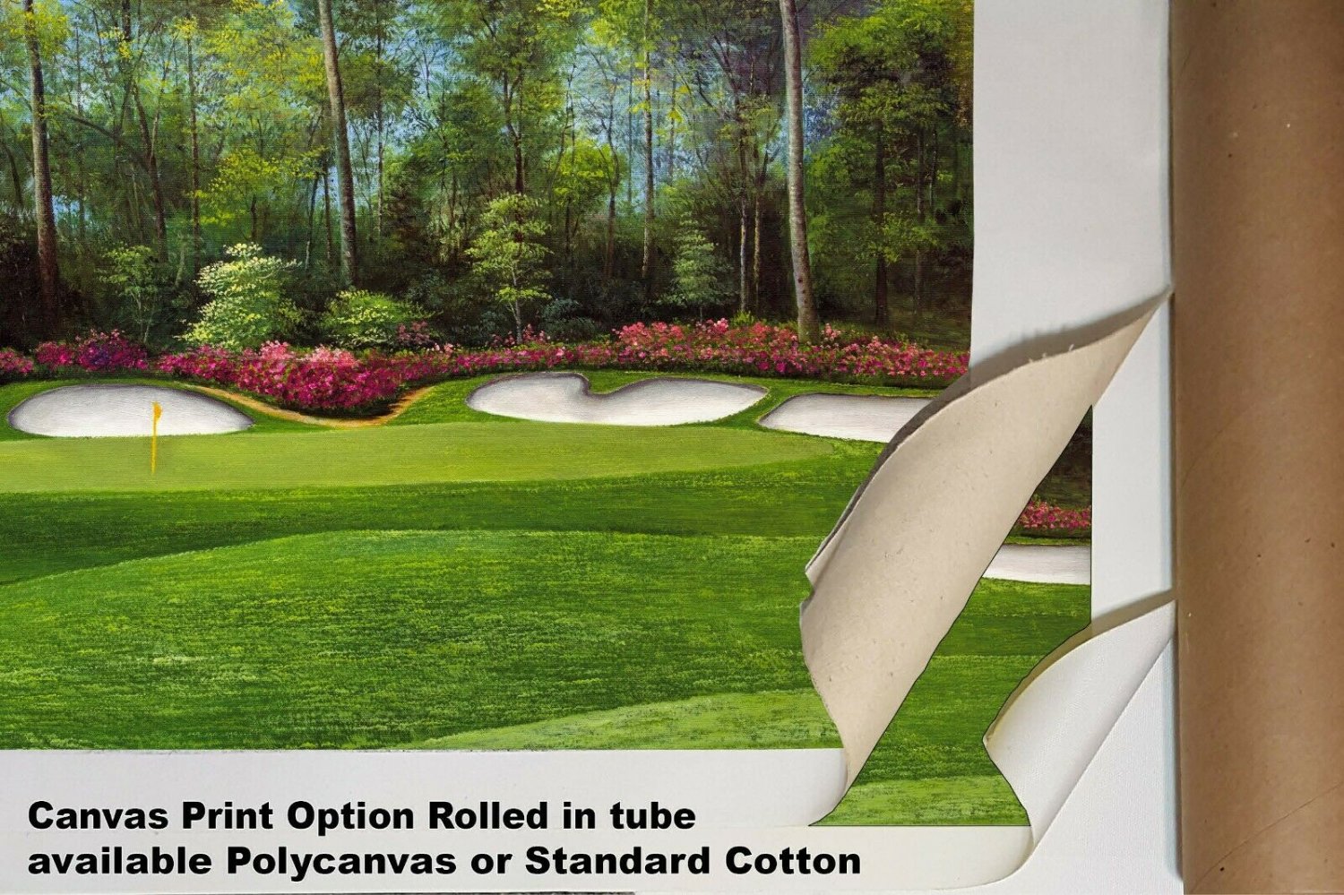 Augusta National Golf Club Course Masters Tournament Hole 13 Azalea Art ...
