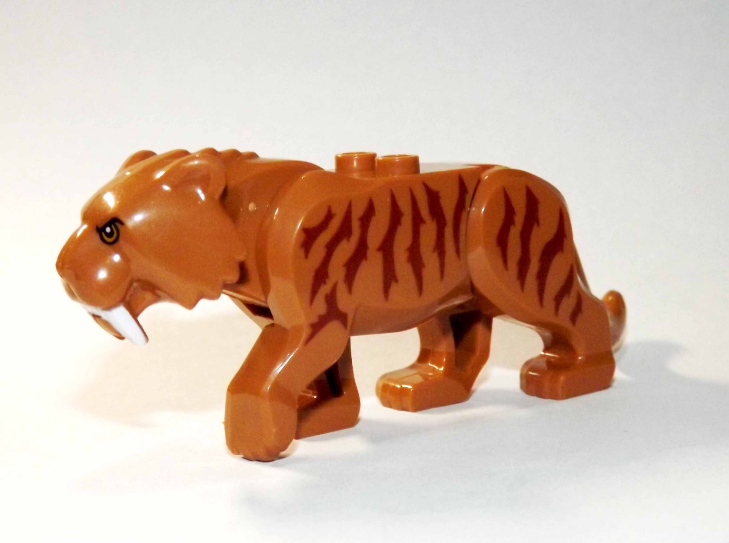 Lego Compatible Sabretooth Tiger animal Adventure Cat Jungle Custom ...