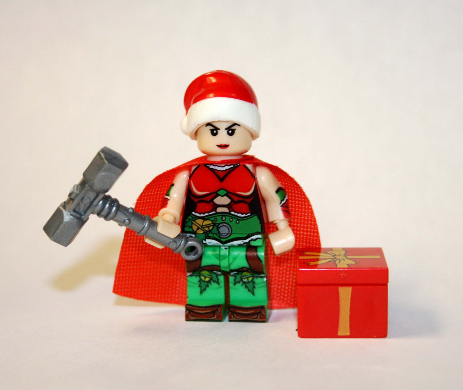 Lego Compatible Jane Foster Thor Santa Christmas Custom Minifigure Toys