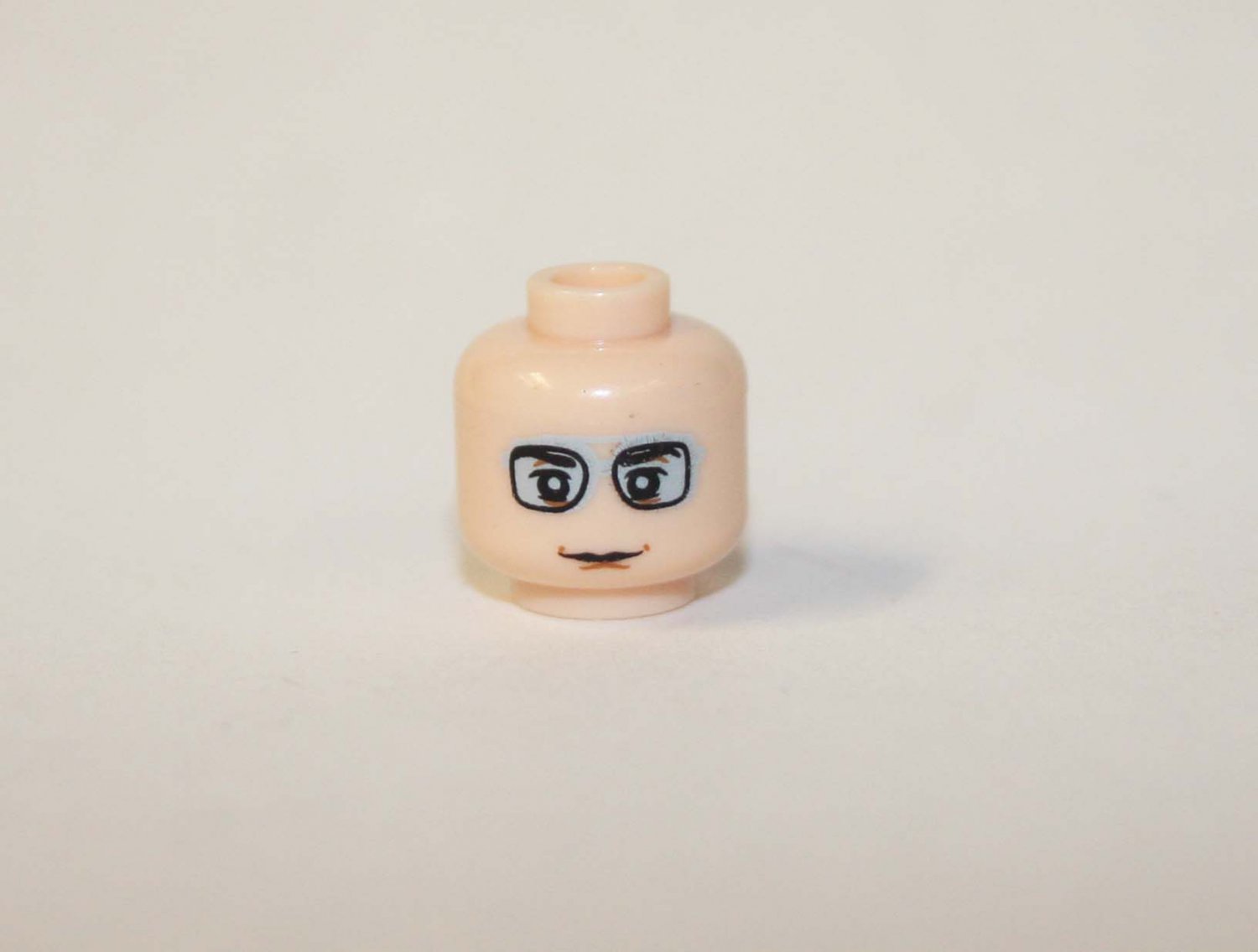 Lego Compatible Head Eyeglasses head DIY Custom Minifigure Toys