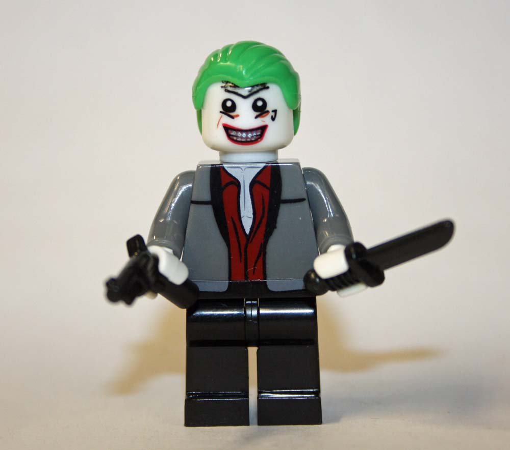 Lego Compatible Joker Jared Leto Custom Minifigure Toys