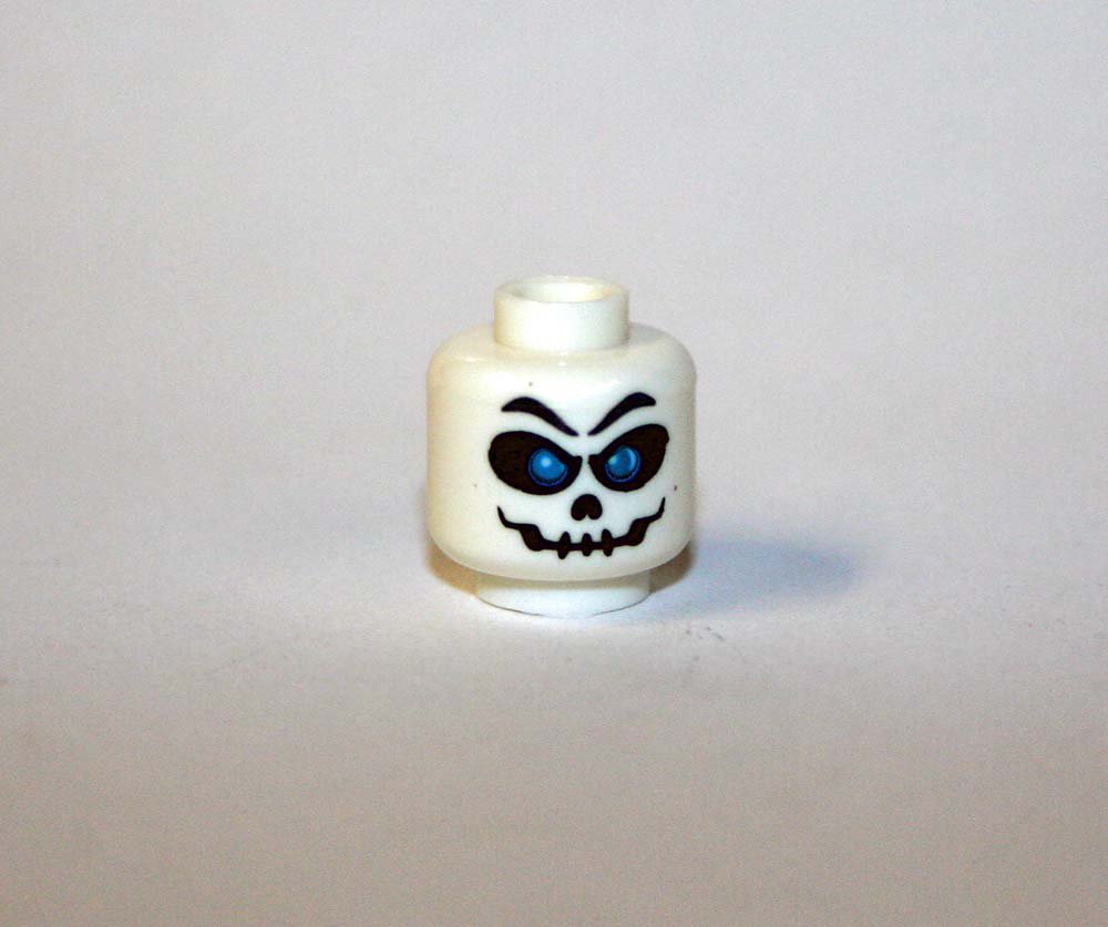 Lego Compatible Skeleton Skull Head head DIY (style) Custom Minifigure Toys