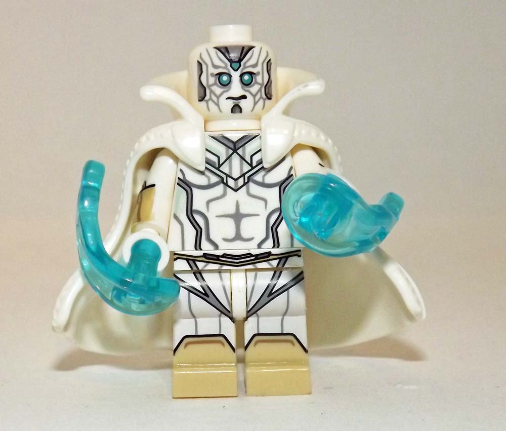 Lego Compatible White Vision Wandavision TV Show Marvel Vision Custom ...