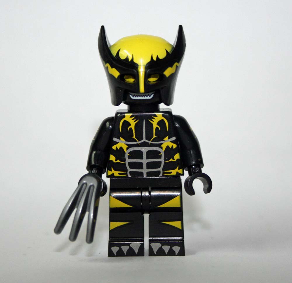 Lego Compatible Wolverine symbiote X-Men comic Custom Minifigure Toys