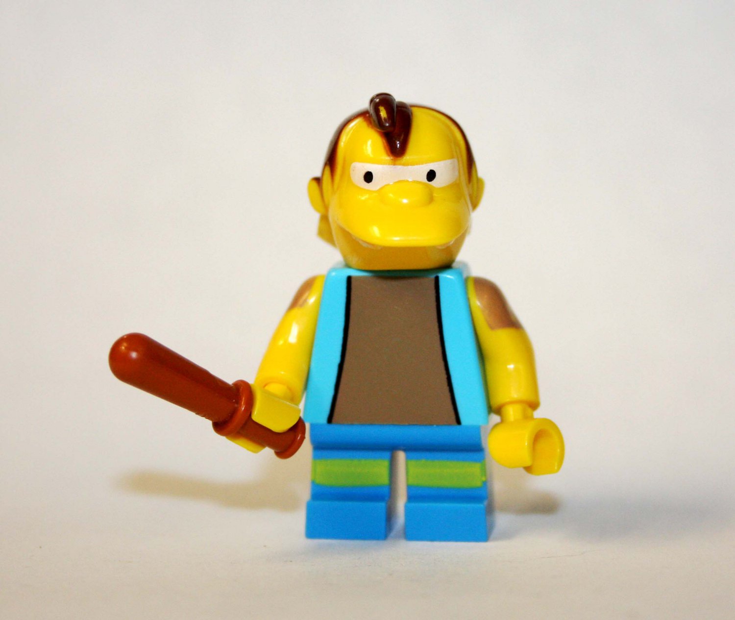 Lego Compatible Nelson Muntz The Simpsons Cartoon Custom Minifigure Toys