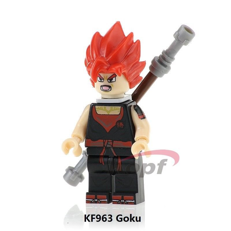 Lego Compatible Son Goku Dragon Ball Z Custom Minifigure Toys